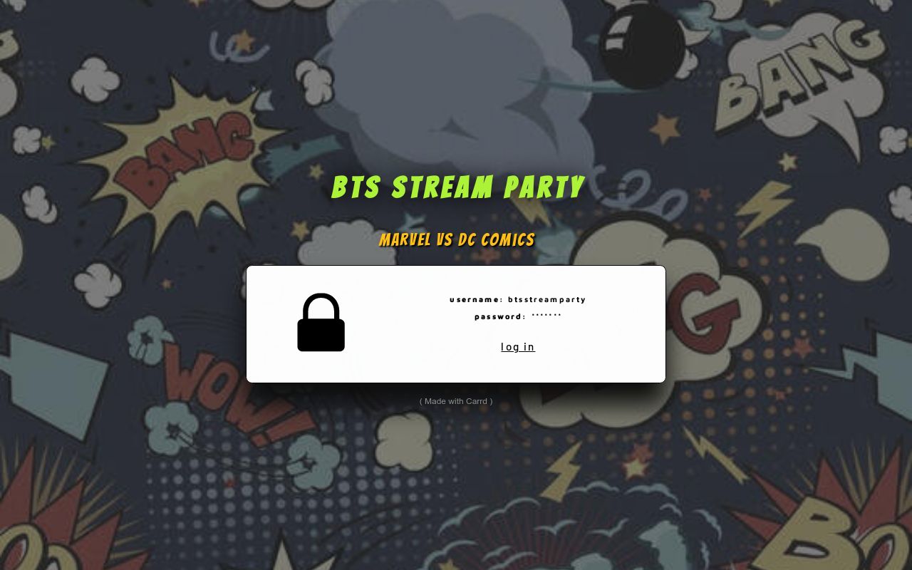 STREAM PARTY